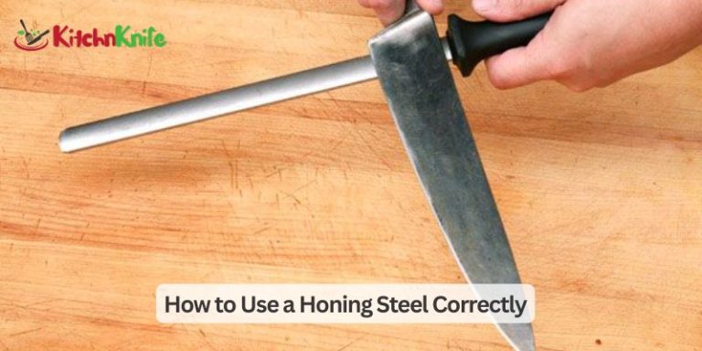 How to Use a Honing Steel Correctly – Simple Steps for Sharp Knives ...