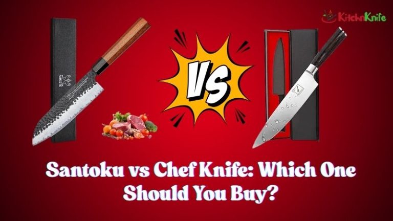 Santoku vs Chef Knife: Which One Should You Buy? - KitchnKnife – Honest ...