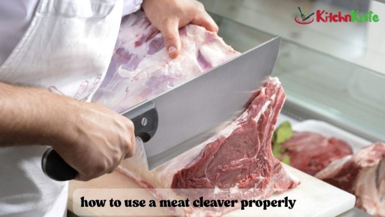 How to Use a Meat Cleaver Properly: A Complete Guide - KitchnKnife ...